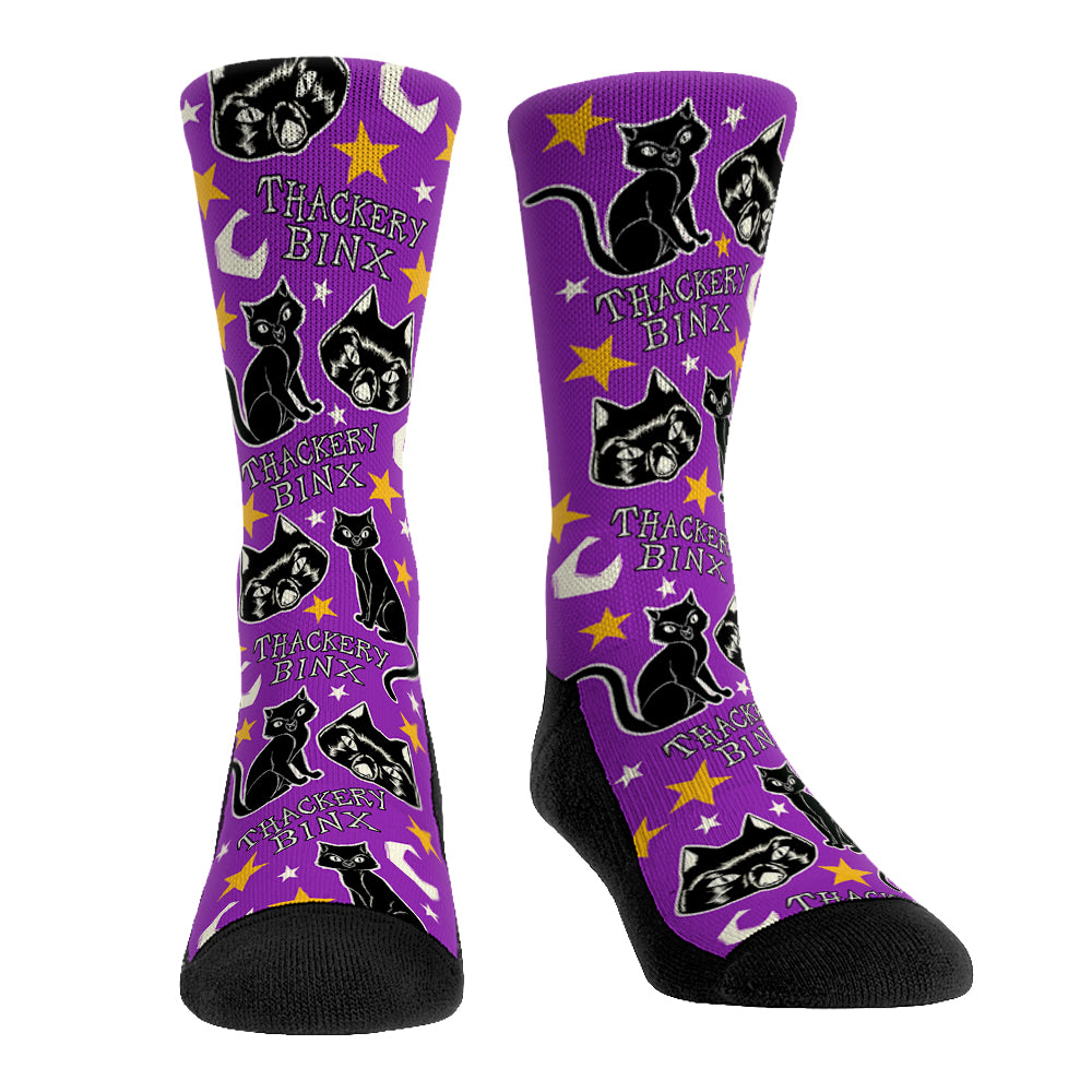 Hocus Pocus Socks - Thackery Binx All-Over - Disney Socks - Rock 'Em Socks