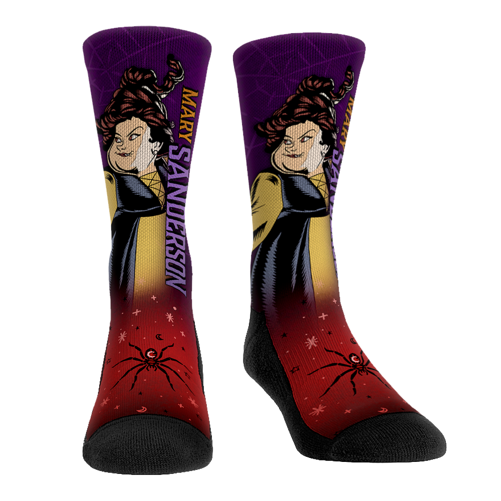 Hocus Pocus 2 Socks - Mary Sanderson Sideplot - Disney Socks - Rock 'Em ...