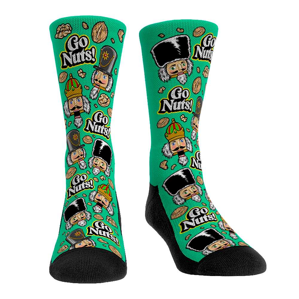 Go Nuts Socks - Rock 'Em Socks - Christmas Socks