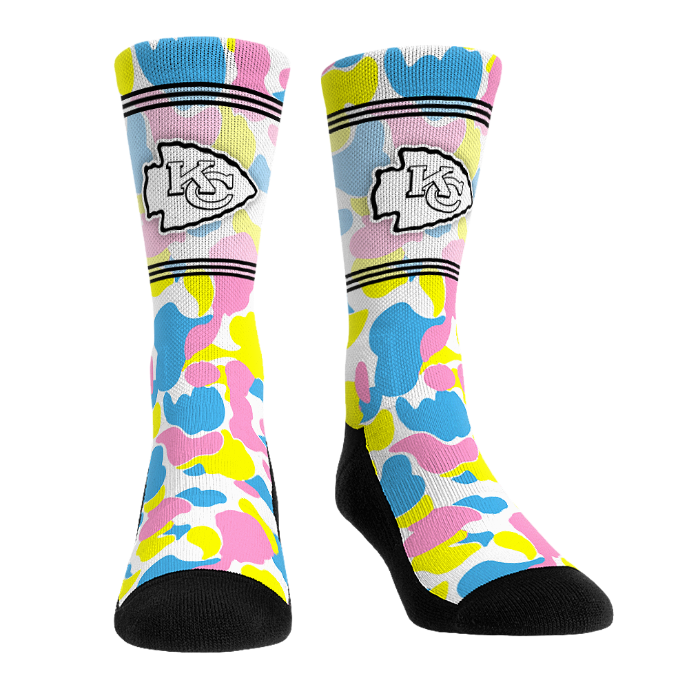 Kansas City Chiefs - Easter Ink - NFL Socks - Rock 'Em Socks