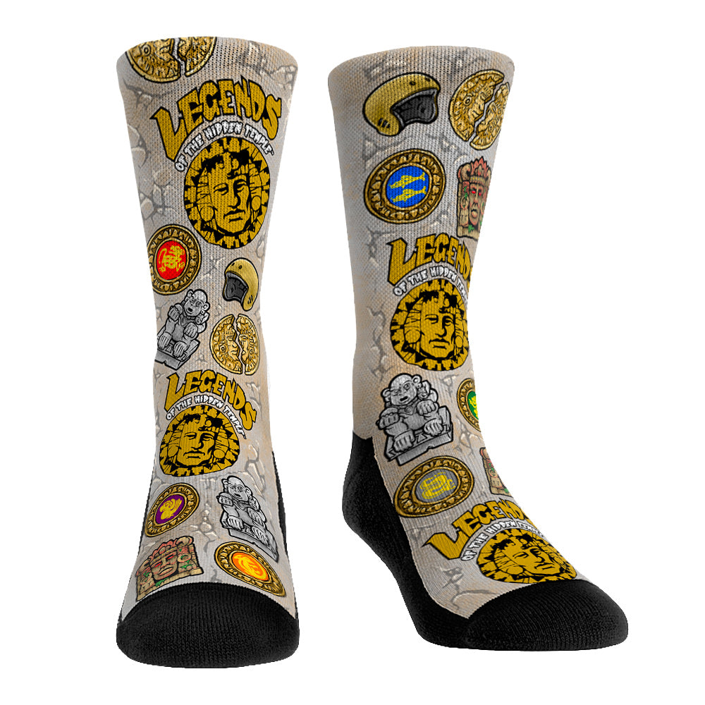 Legends of the Hidden Temple - All-Over Icons - Rock 'Em Socks