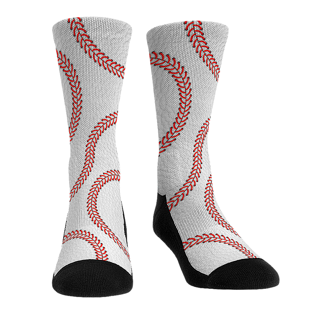 Baseball Socks - Rock 'Em Socks - Baseball Laces Socks