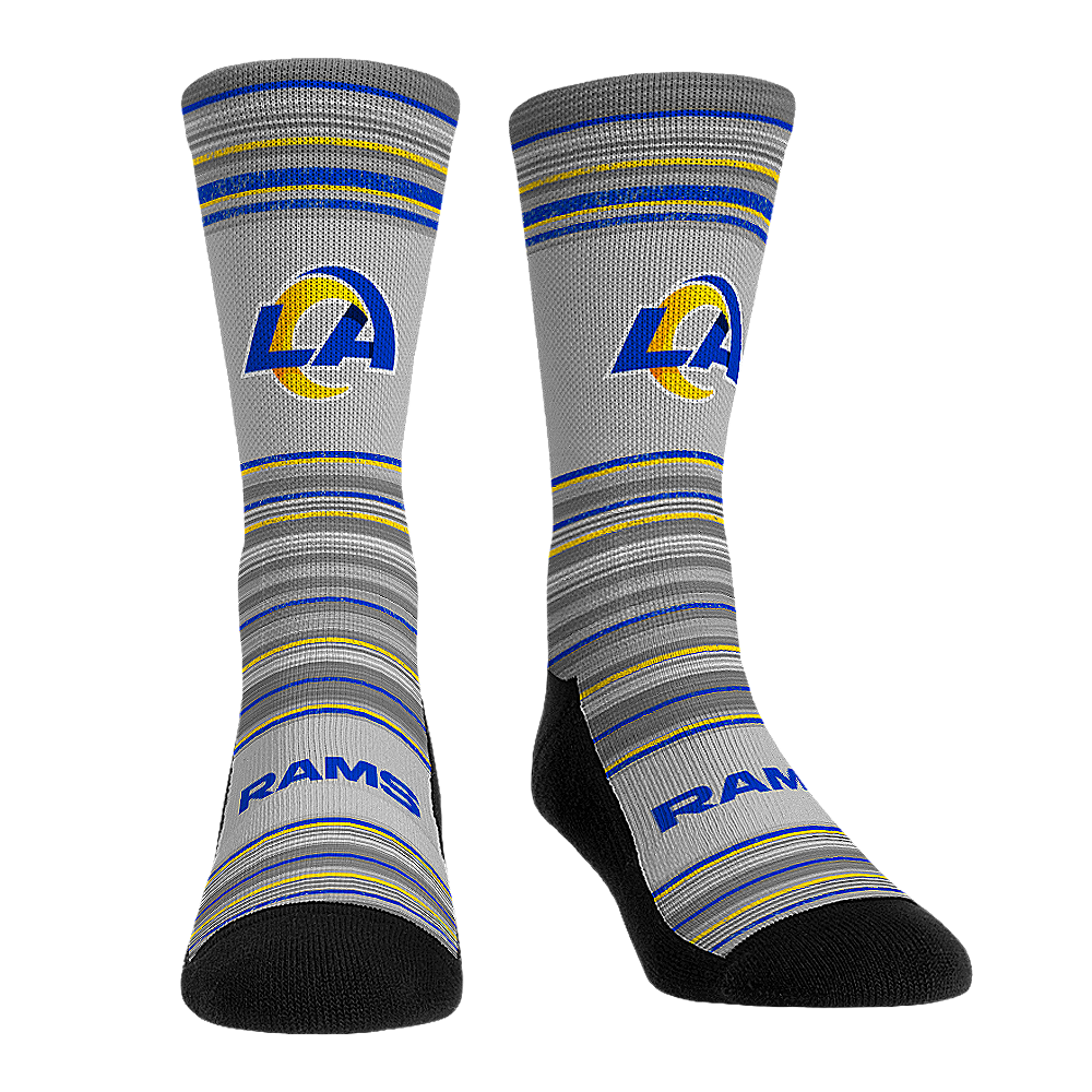 Los Angeles Rams Socks - Heather Classics - NFL Socks - Rock 'Em Socks
