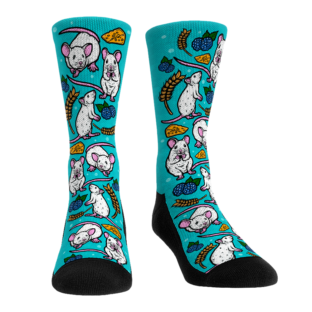 Mice Socks - All-Over - Animals Collection - Rock 'Em Socks