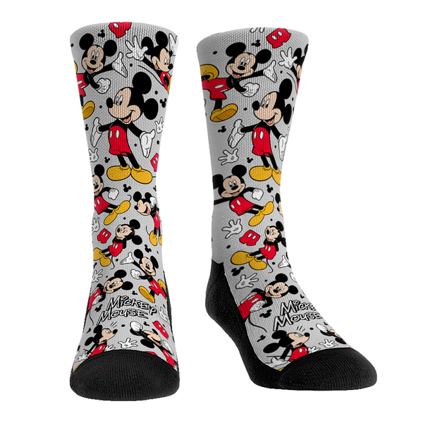 Mickey Mouse Socks - Character All-Over - Disney Socks - Rock 'Em Socks