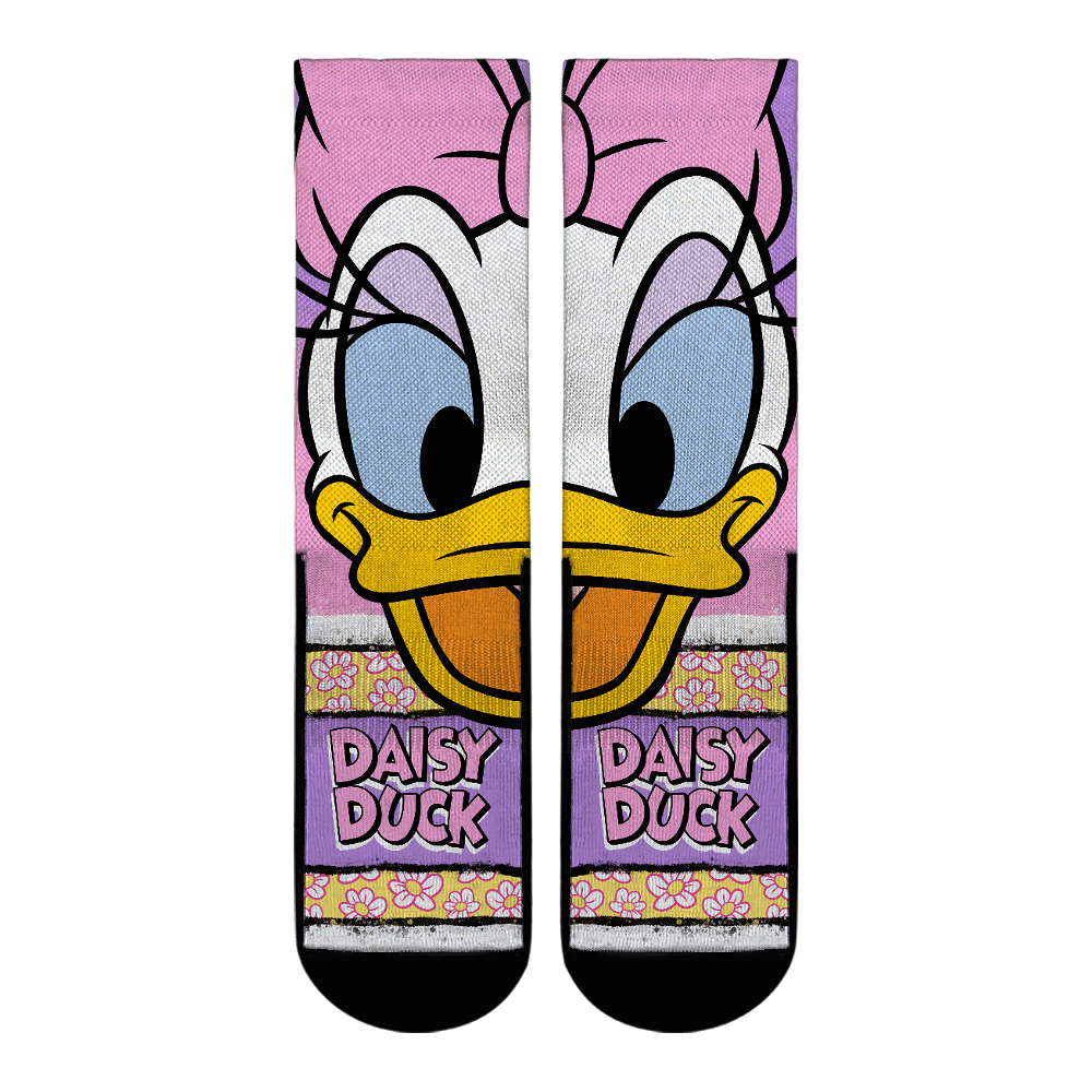 Daisy Duck Socks - Split Face - Disney Socks - Rock 'Em Socks