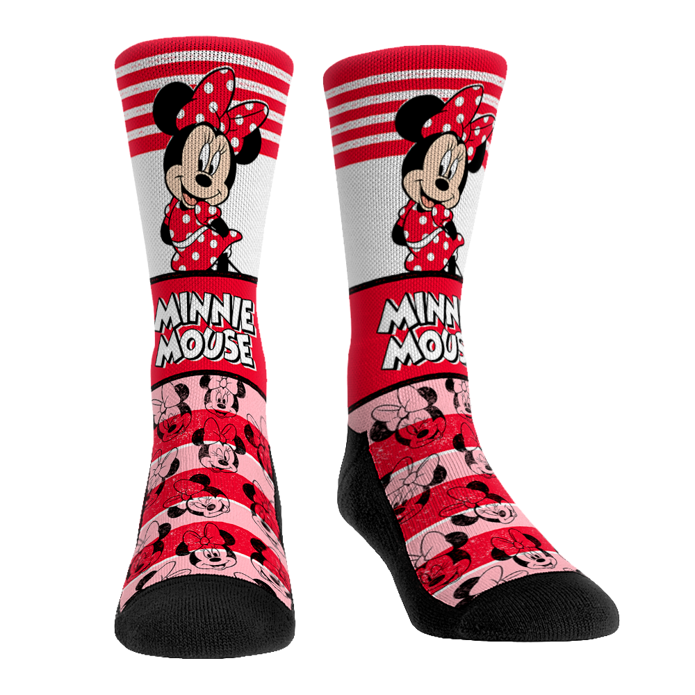 Minnie Mouse Socks - Showtime - Disney Socks - Rock 'Em Socks