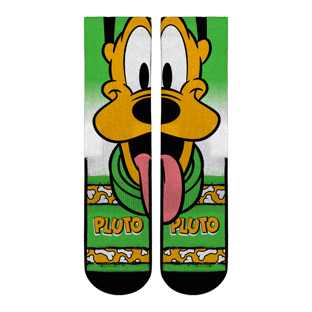 Pluto Socks - Split Face - Disney Socks - Rock 'Em Socks