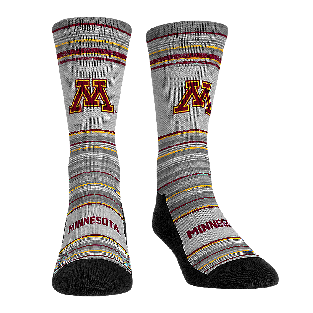 Minnesota Gophers Socks - Heather Classics - Rock 'Em Socks