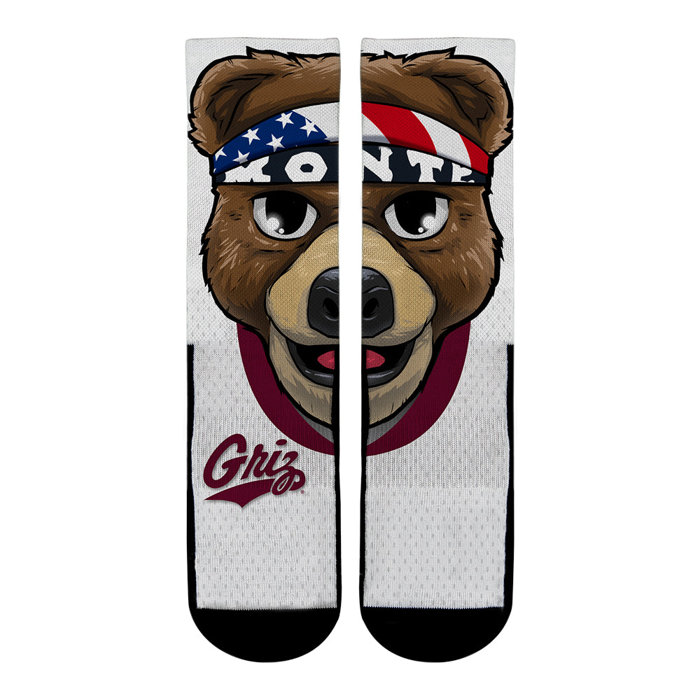 Montana Grizzlies - Monte Mascot – Rock 'Em Socks