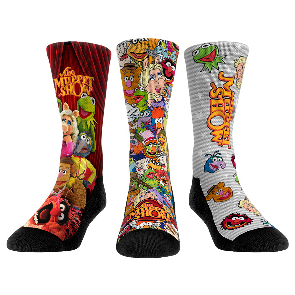 The Muppets Socks 3-Pack Bundle - Rock 'Em Socks