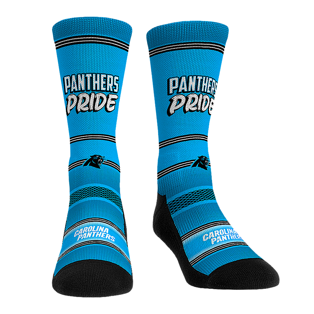 Carolina Panthers Socks - Panthers Pride - NFL Socks - Rock 'Em Socks