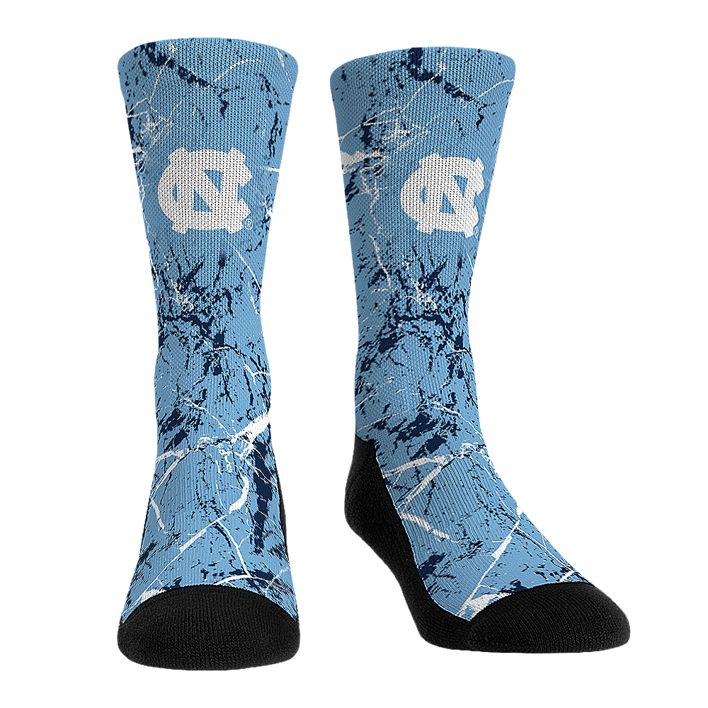 North Carolina Tar Heels Socks - Game Paint - Rock 'Em Socks - UNC