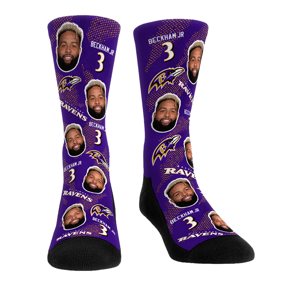 Baltimore Ravens Socks - Football Guy - Rock 'Em Socks - NFL