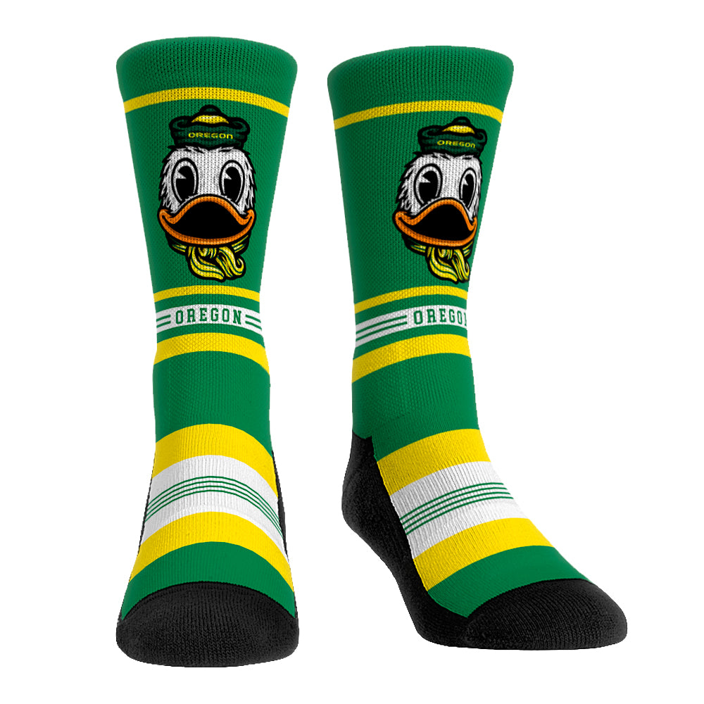 Oregon Ducks - Game Face Mascot – Rock 'Em Socks