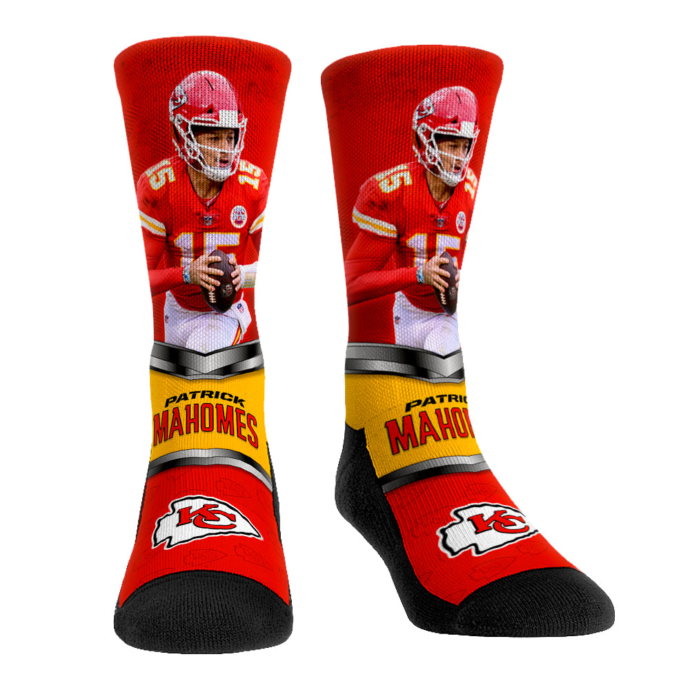 Kansas City Chiefs Socks - Highlight - Rock 'Em Socks - NFL