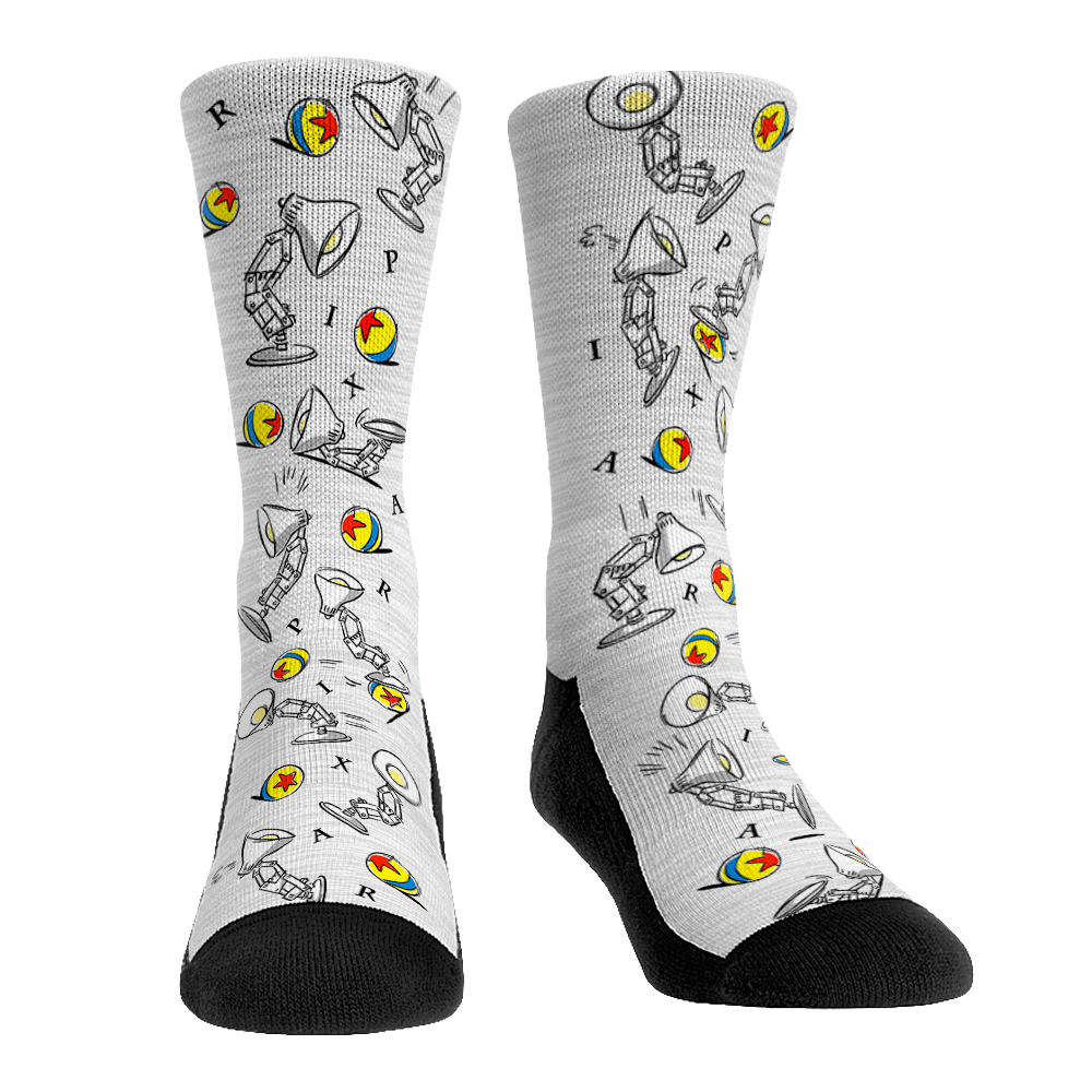 Pixar Socks - Lamp and Ball All-Over - Rock 'Em Socks