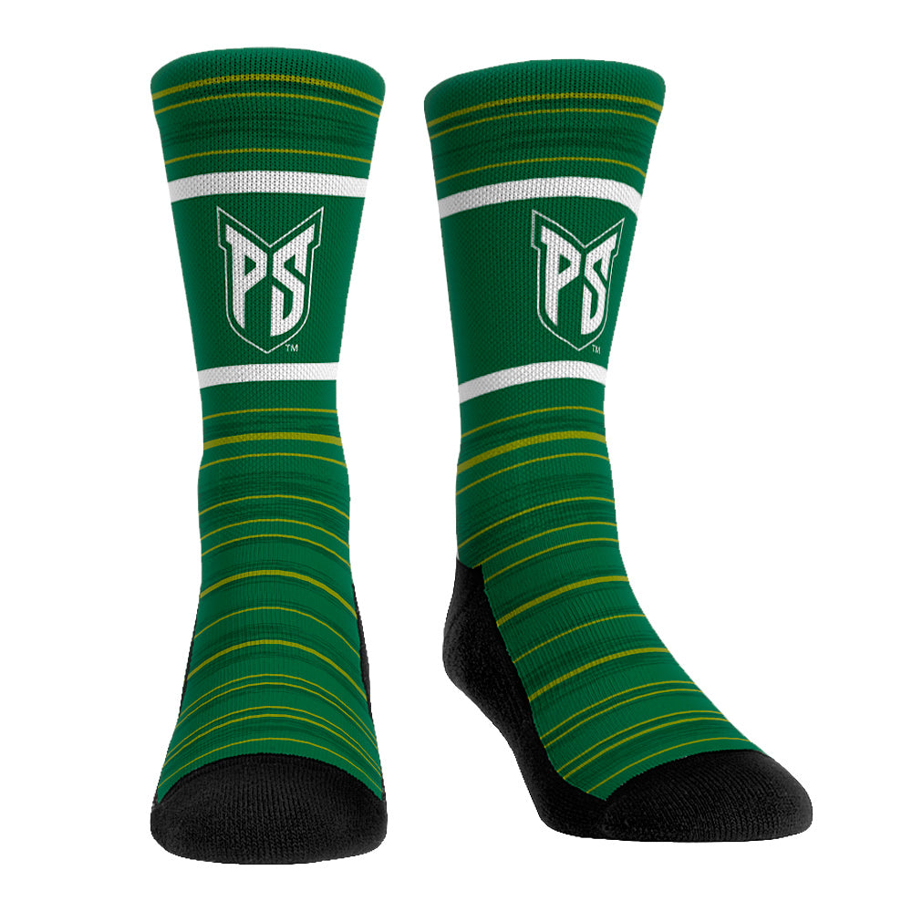 Portland State Vikings Socks - Classic Lines - Rock 'Em Socks