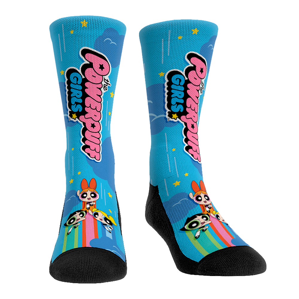 The Powerpuff Girls Socks - Title Sequence - Rock 'Em Socks - Classic ...
