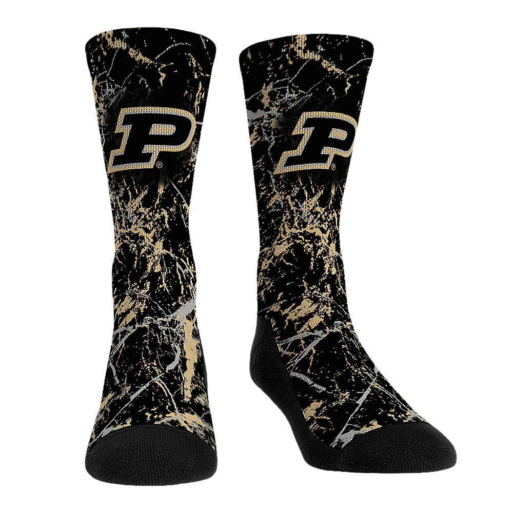 Purdue Boilermakers Socks - Game Paint - Rock 'Em Socks - NCAA