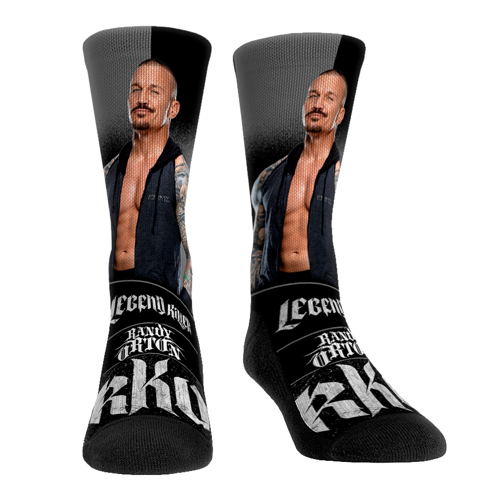 WWE Socks - Randy Orton Stare Down - Rock 'Em Socks - WWE