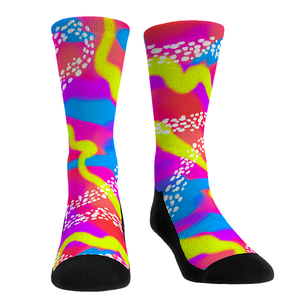 Retro Life In Plastic Socks - Rock 'Em Socks - Lifestyle Socks