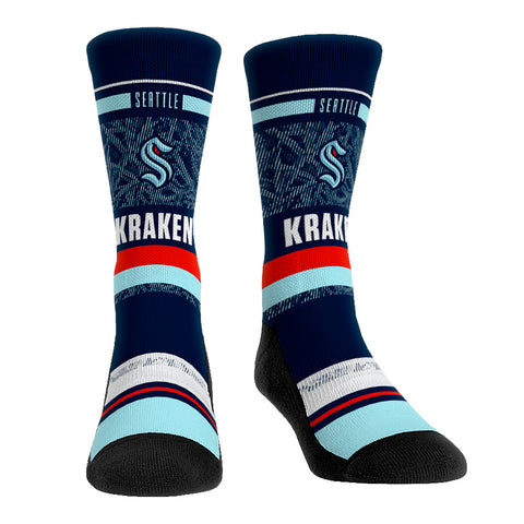 Seattle Kraken Socks - Official NHL Socks - Rock 'Em Socks