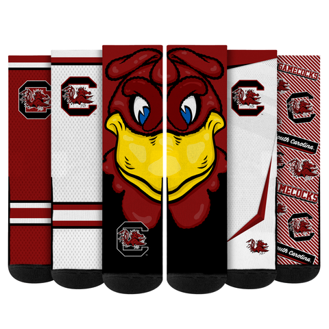 South Carolina Gamecocks Sock Collection - Rock 'Em Socks - College Socks