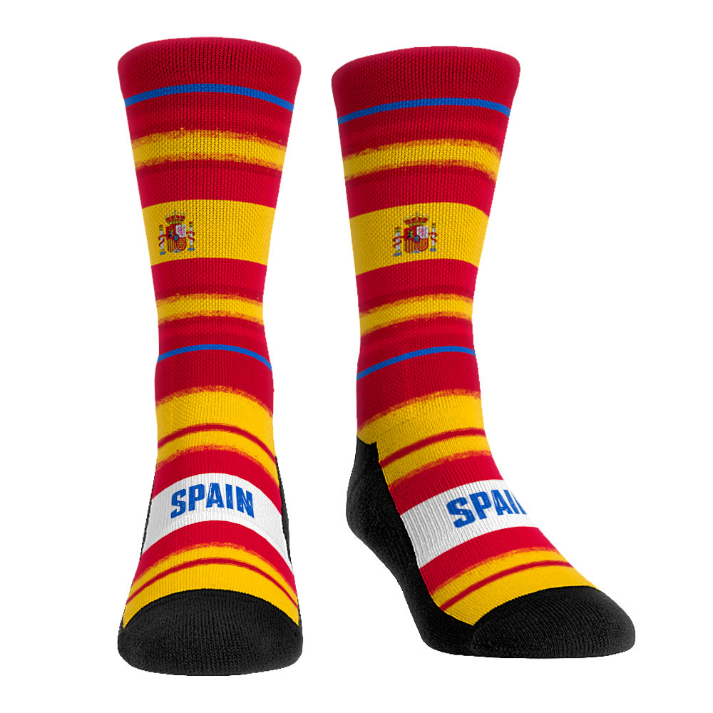 Spain Flag Socks - Rock 'Em Socks