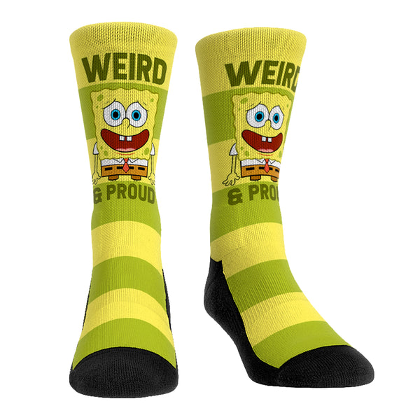 SpongeBob Socks - Bold Stripes SpongeBob - Rock 'Em Socks - SpongeBob ...