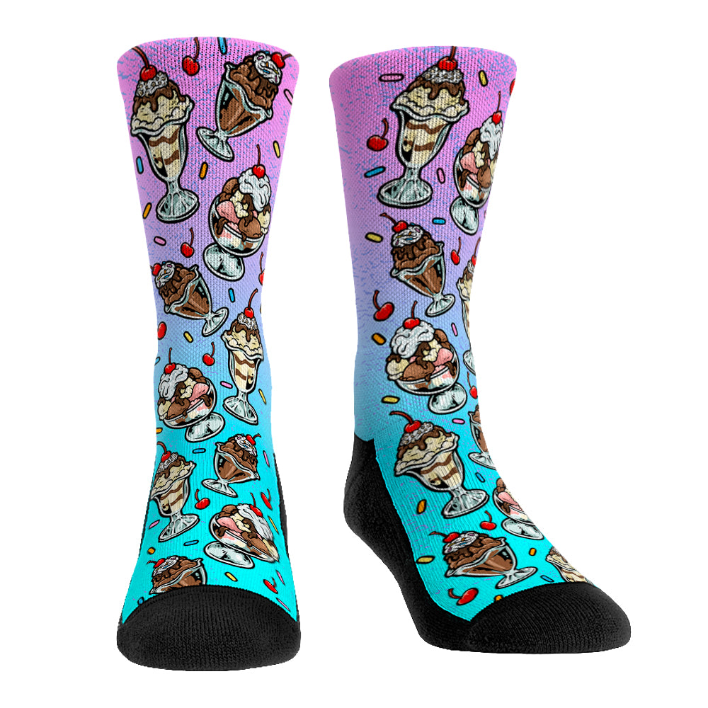 Sundaes All-Over Socks - Rock 'Em Socks - Food Socks