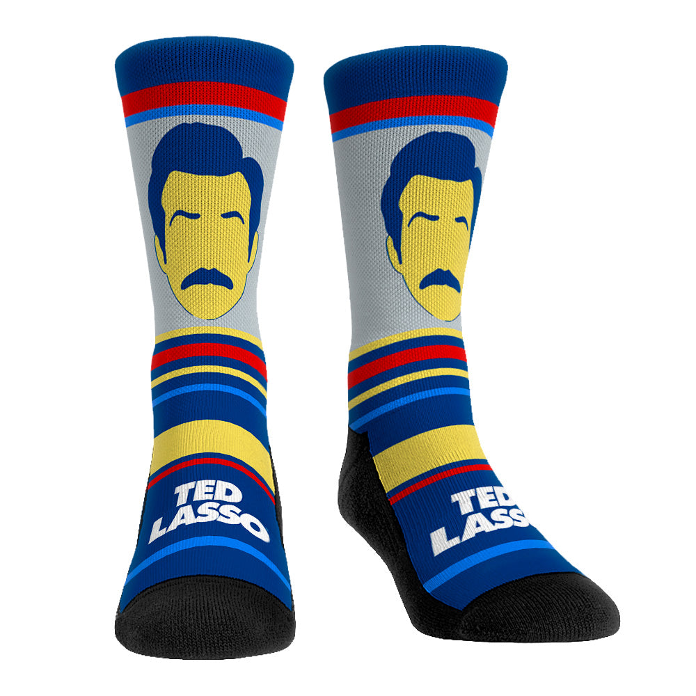 Ted Lasso Socks - Superstar Stripes Socks - Rock 'Em Socks