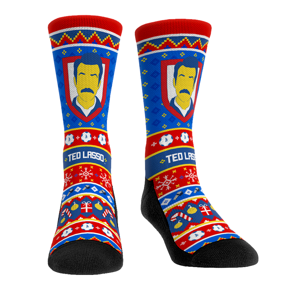 Ted Lasso Socks - Tacky Sweater Socks - Rock 'Em Socks
