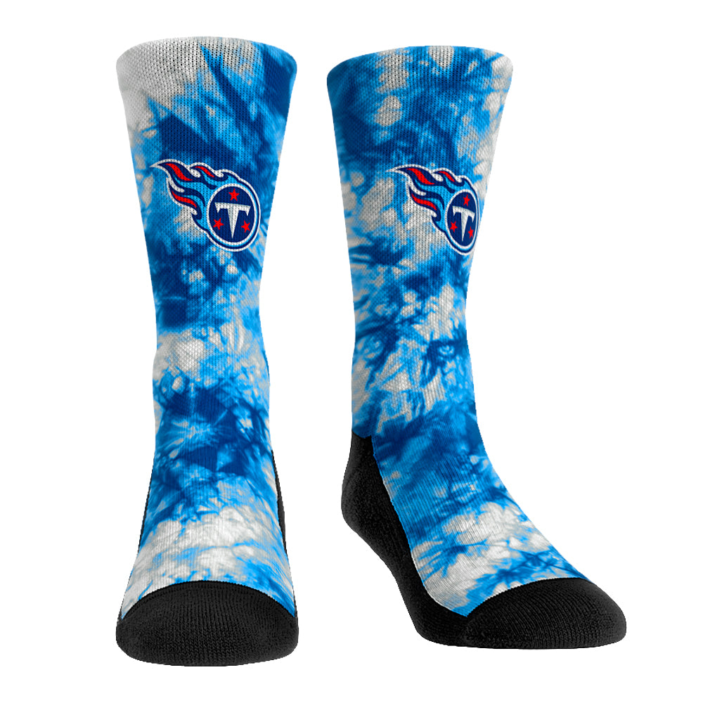 Tennessee Titans Socks - Team Tie Dye Socks - NFL Socks - Rock 'Em Socks