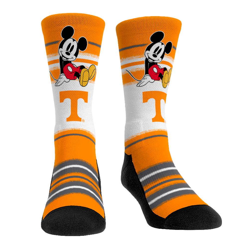 Tennessee Volunteers x Disney Socks - Sit Stripe - Rock 'Em Socks