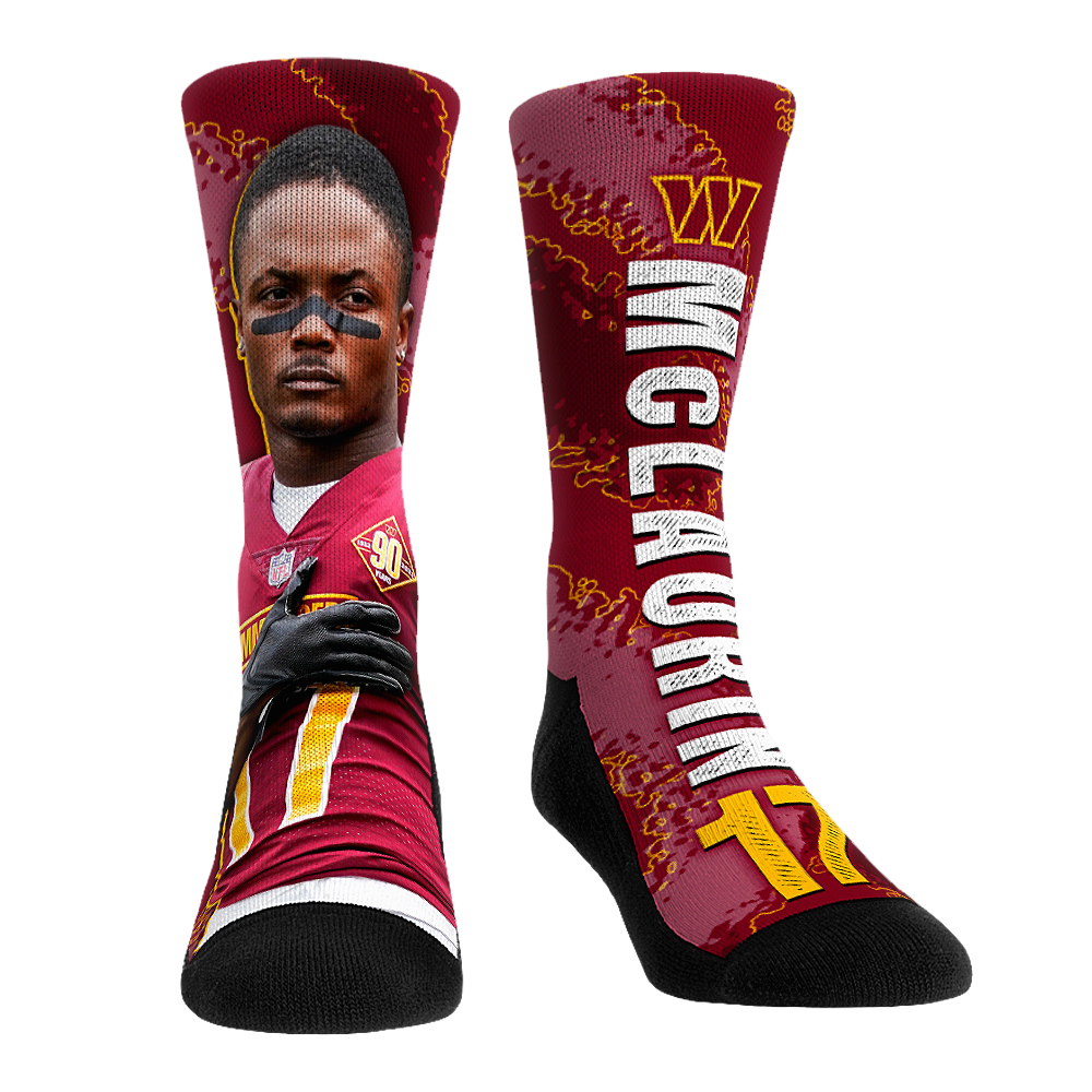 Chase Young Socks - Washington Commanders - Big Player Socks - Rock 'Em ...
