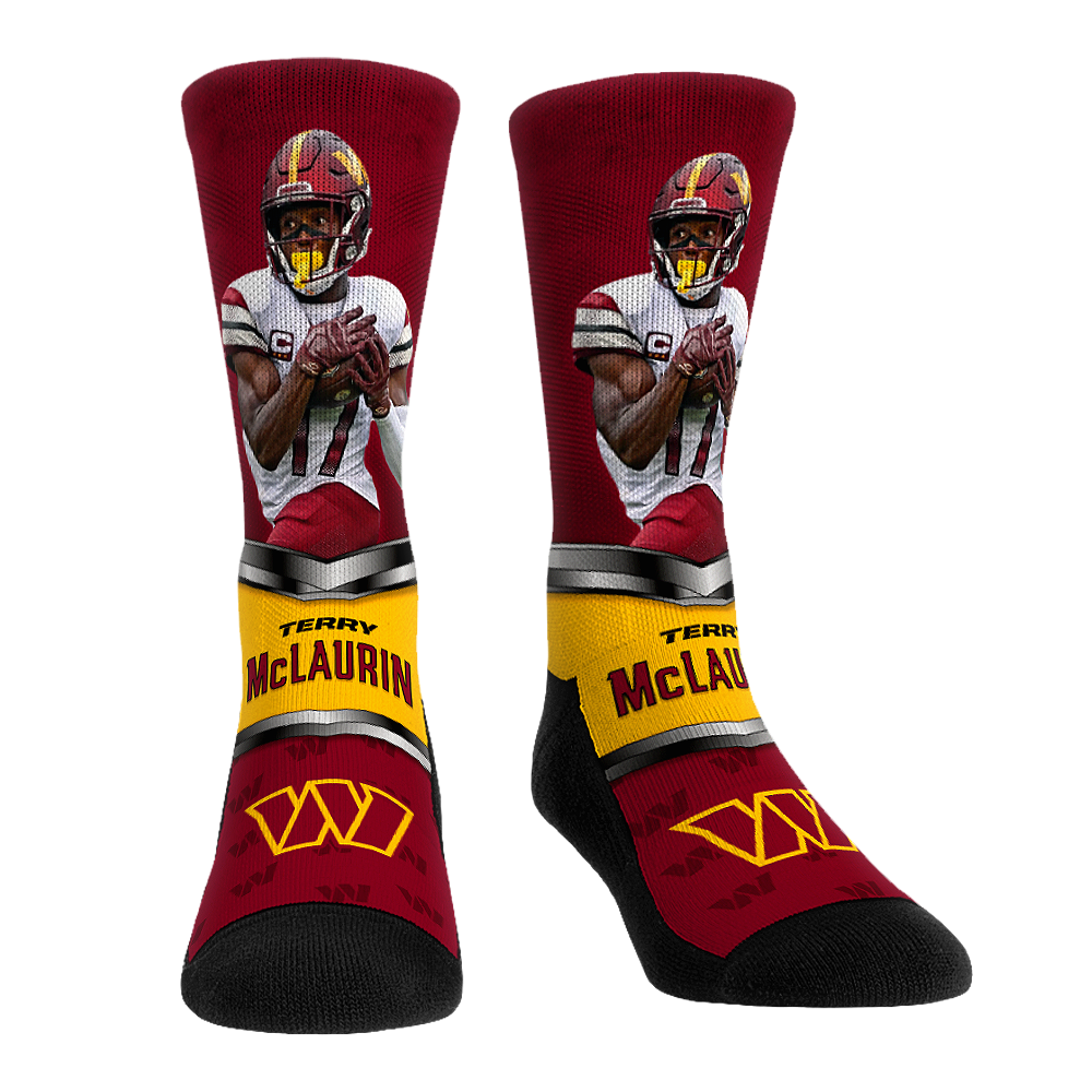 Washington Commanders Socks - Highlight - Rock 'Em Socks - NFL