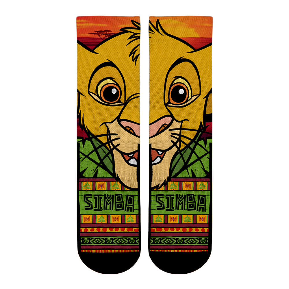 The Lion King Socks - Simba Split Face - Rock 'Em Socks