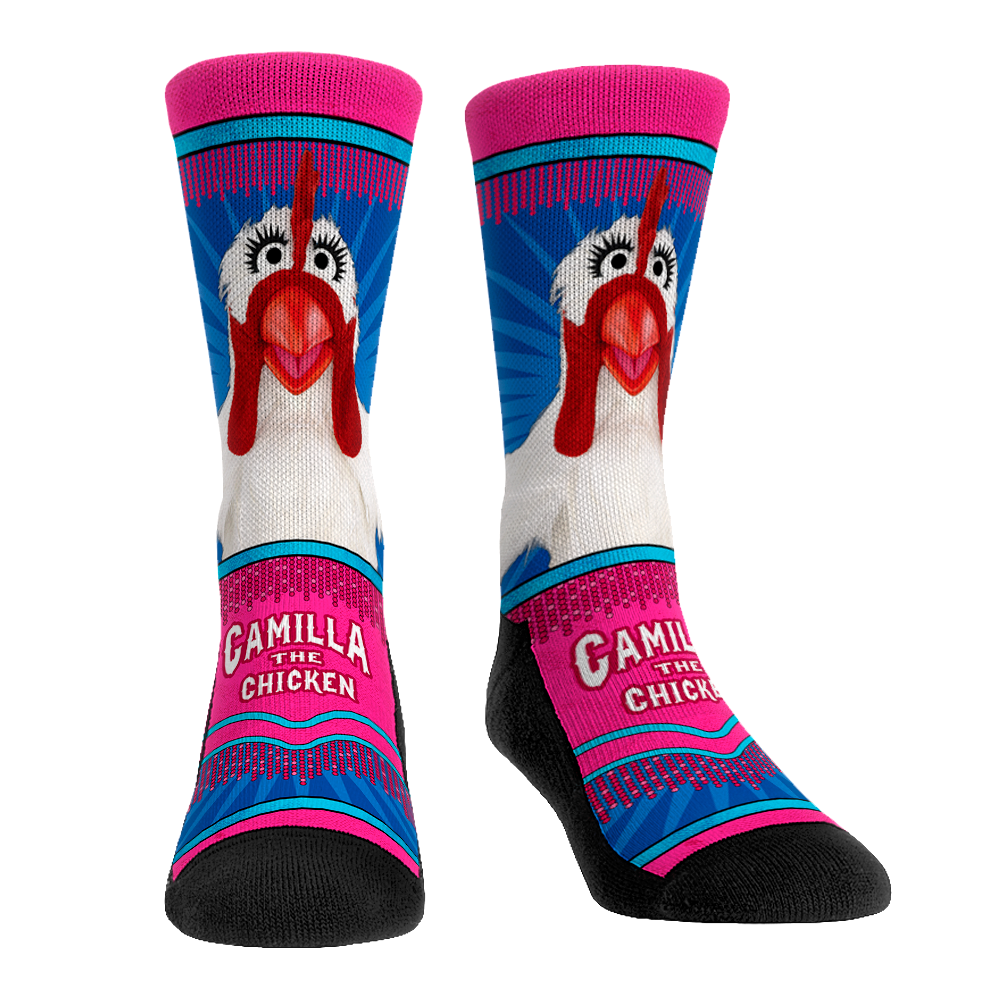 Camilla The Chicken Socks - Showtime - The Muppets Socks - Rock 'Em Socks