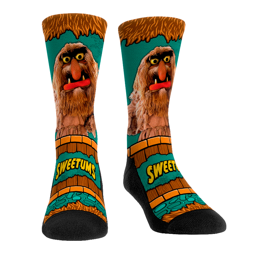 Sweetums Socks - Showtime - The Muppets Socks - Rock 'Em Socks