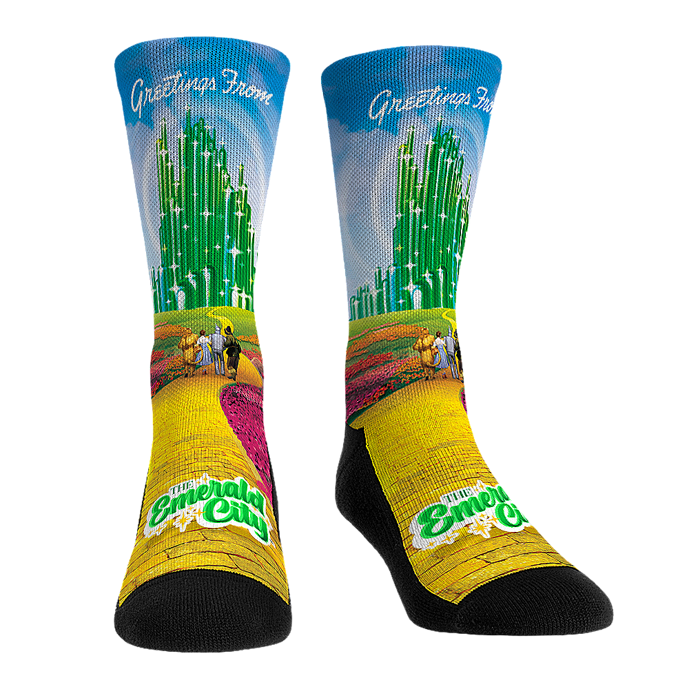 The Wizard of Oz Socks - Greetings From - Rock 'Em Socks