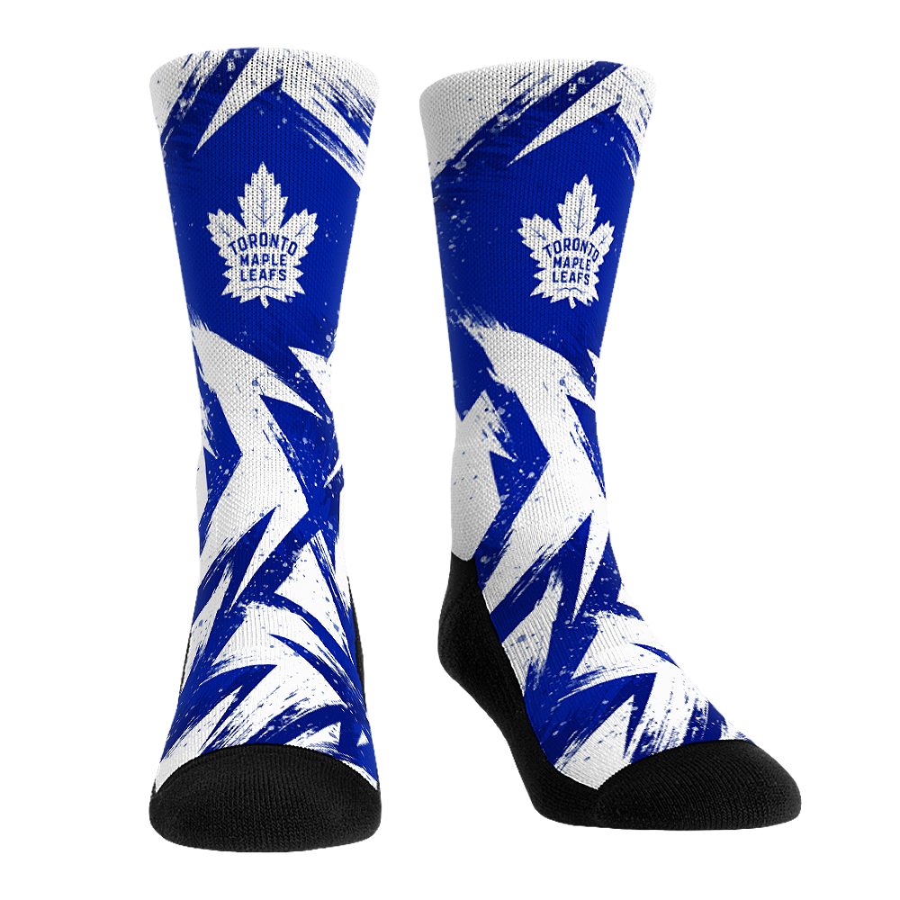 Toronto Maple Leafs Socks - Game Paint - NHL Socks - Rock 'Em Socks