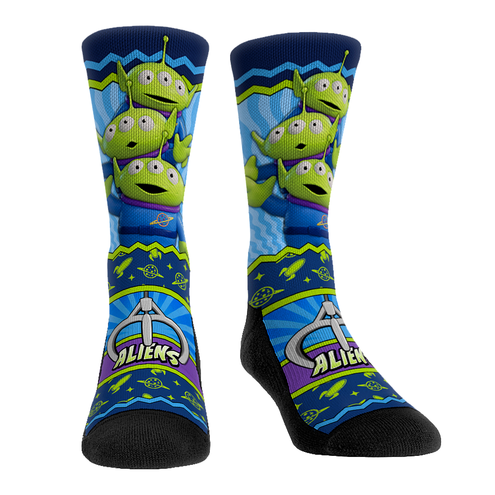 Toy Story Socks - Space Aliens Showtime - Rock 'Em Socks