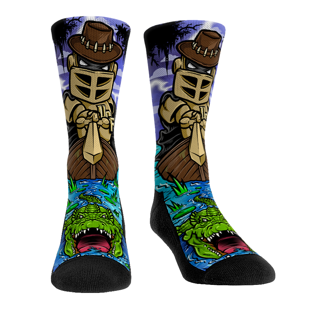 UCF Knights Socks - Knightro Gator Hunter Socks - Rock 'Em Socks