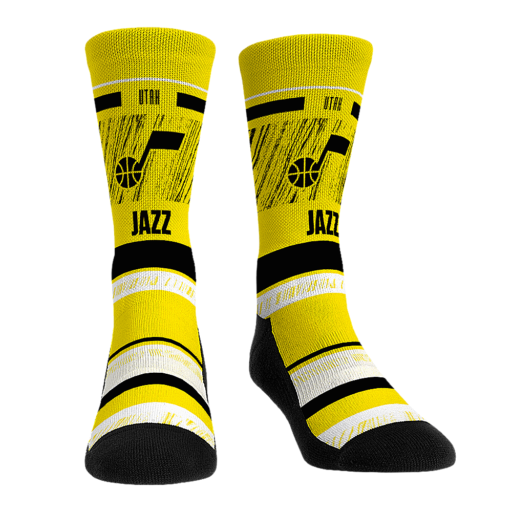 Utah Jazz Socks - Franchise Socks - NBA Socks - Rock 'Em Socks