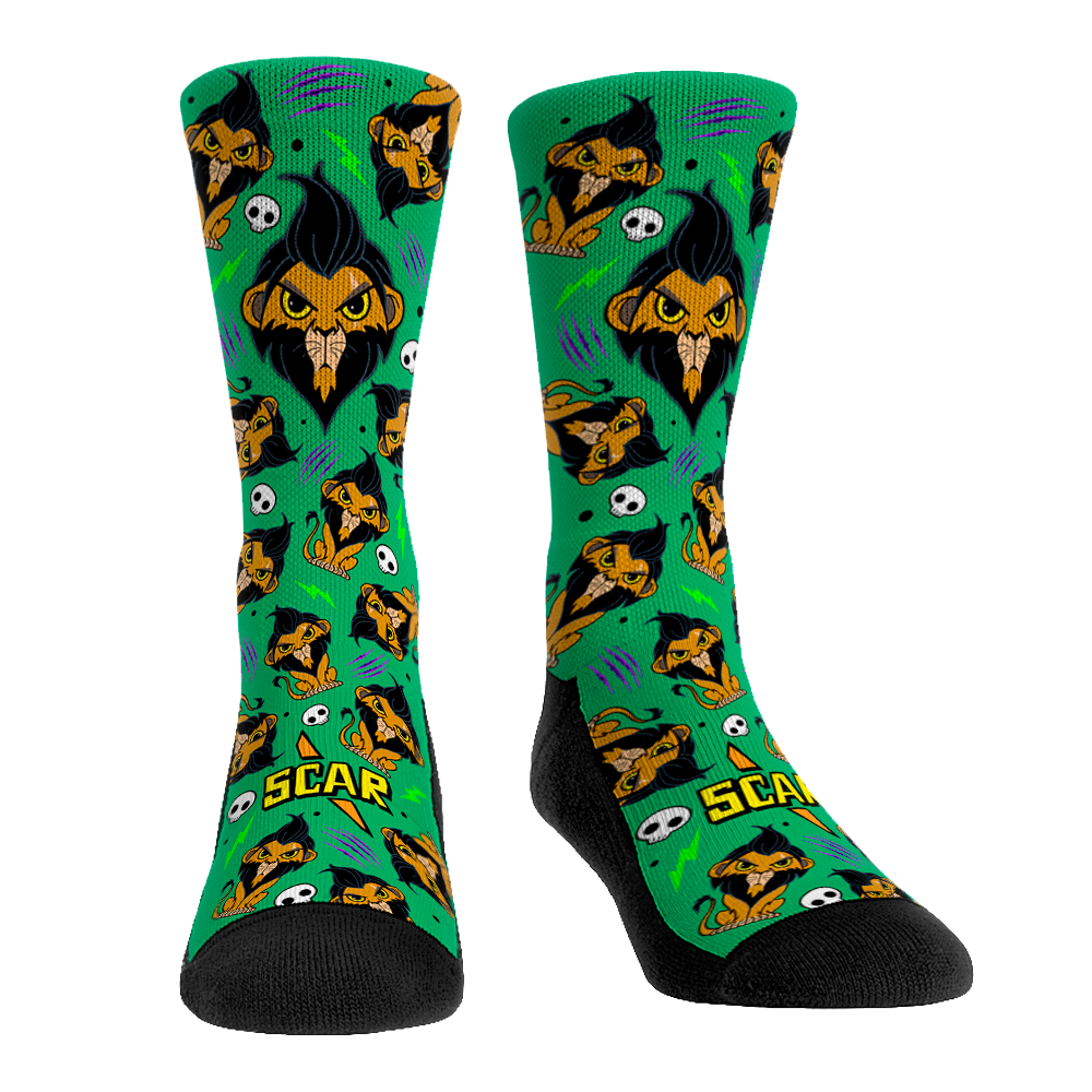 Scar Socks - Chibi All-Over - Disney - Rock 'Em Socks