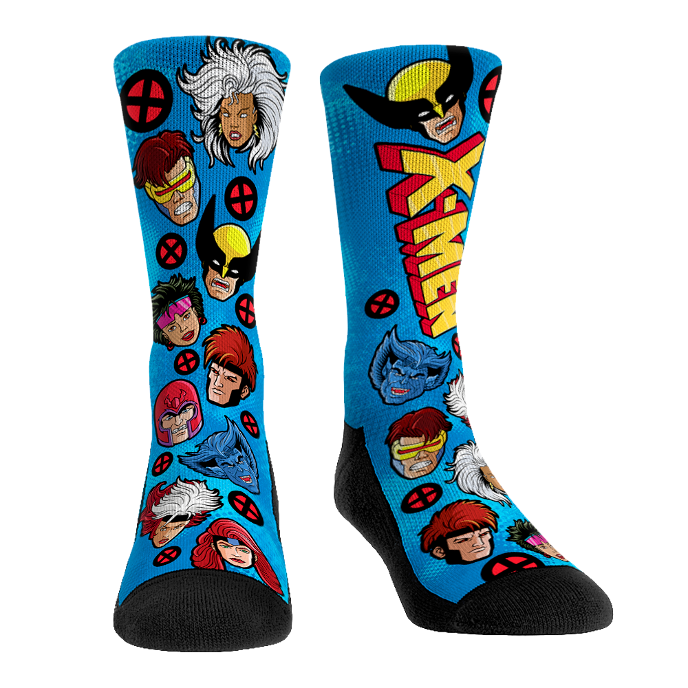 X-Men Socks - Famous Faces - Rock 'Em Socks - Marvel Socks