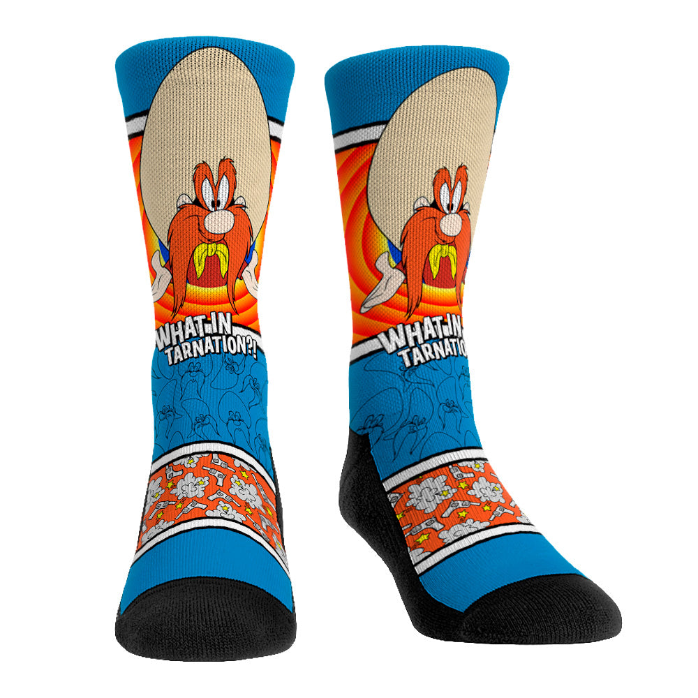 Yosemite Sam Socks - Showtime - Rock 'Em Socks - Looney Tunes Socks
