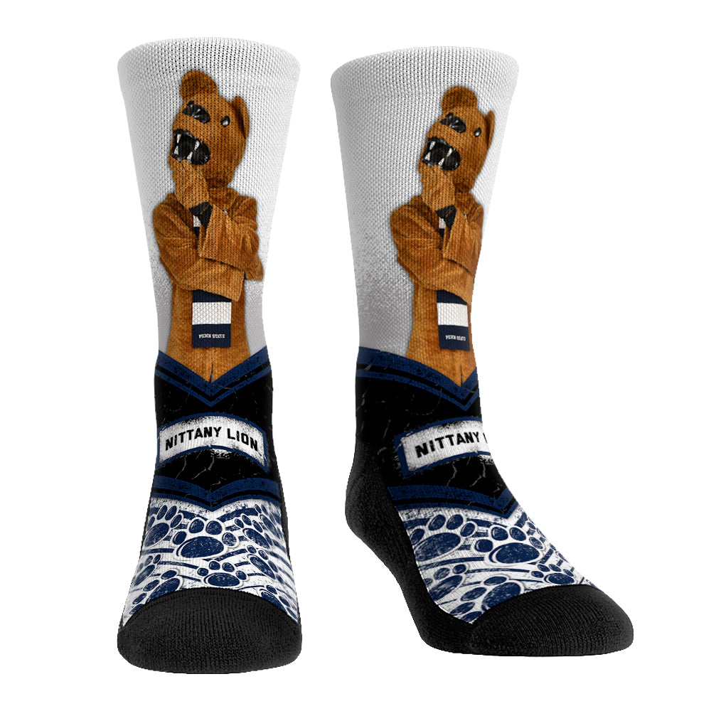 Penn State Nittany Lions - Mascot Walkout Crew Socks - Rock 'Em Socks